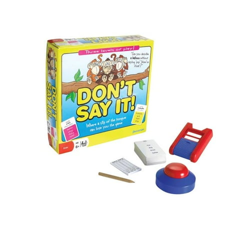 Pressman Toy 1502590 Dont Say It Game, 2 Plus Player - Ages 6 & Up ...