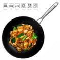TECHEF Onyx Collection 12" Nonstick Wok / Stir Fry Pan with Lid, Made ...