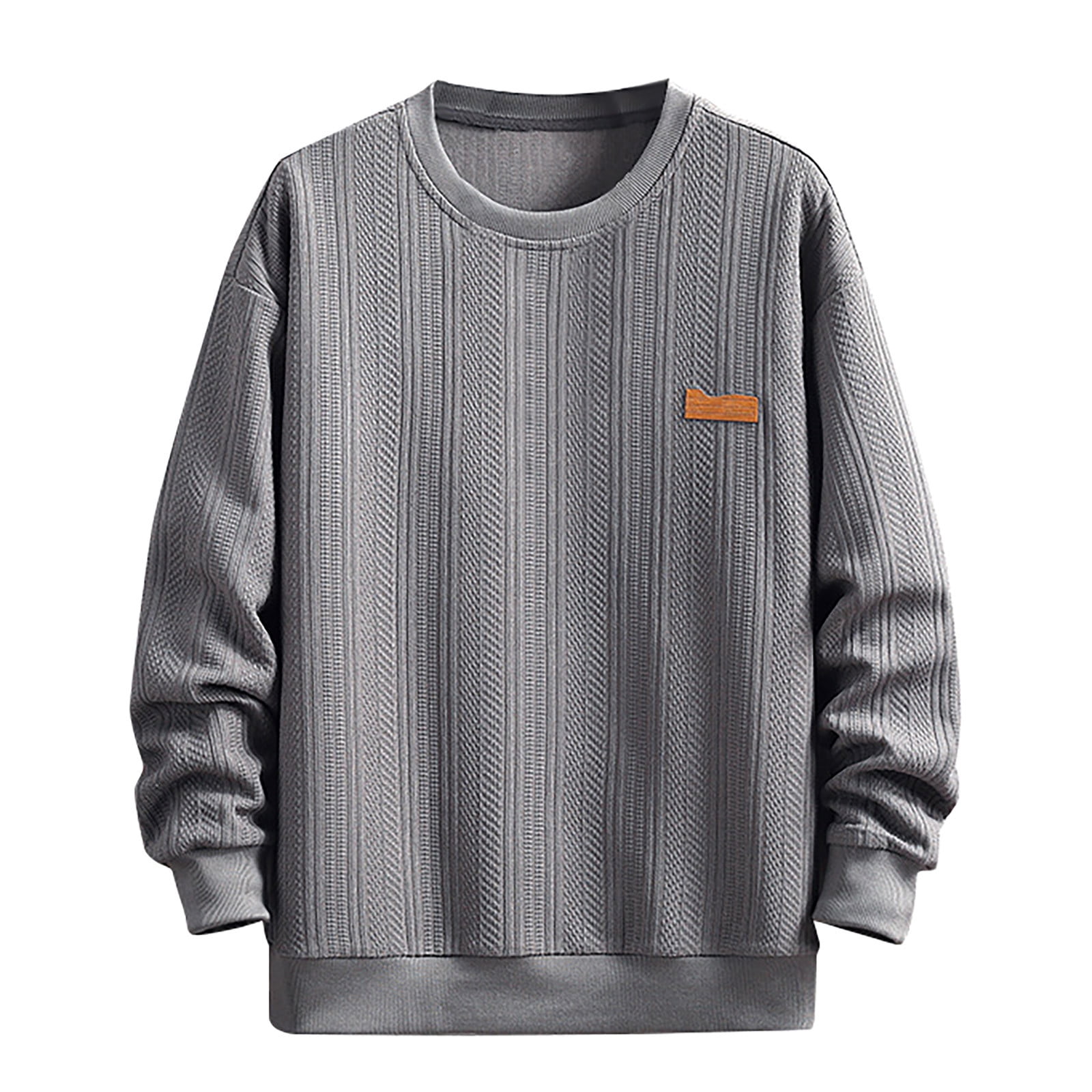 Click here for Jalioing Mens Long Sleeve Crew Neck Pullover Tops... prices