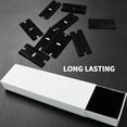EXLEAF 200Pcs Plastic Razor Blades,Double Edged Plastic Blades,Safety ...
