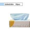 20 Pack Reusable Cleaning Wipes Super Absorbent Kitchen And Office ...