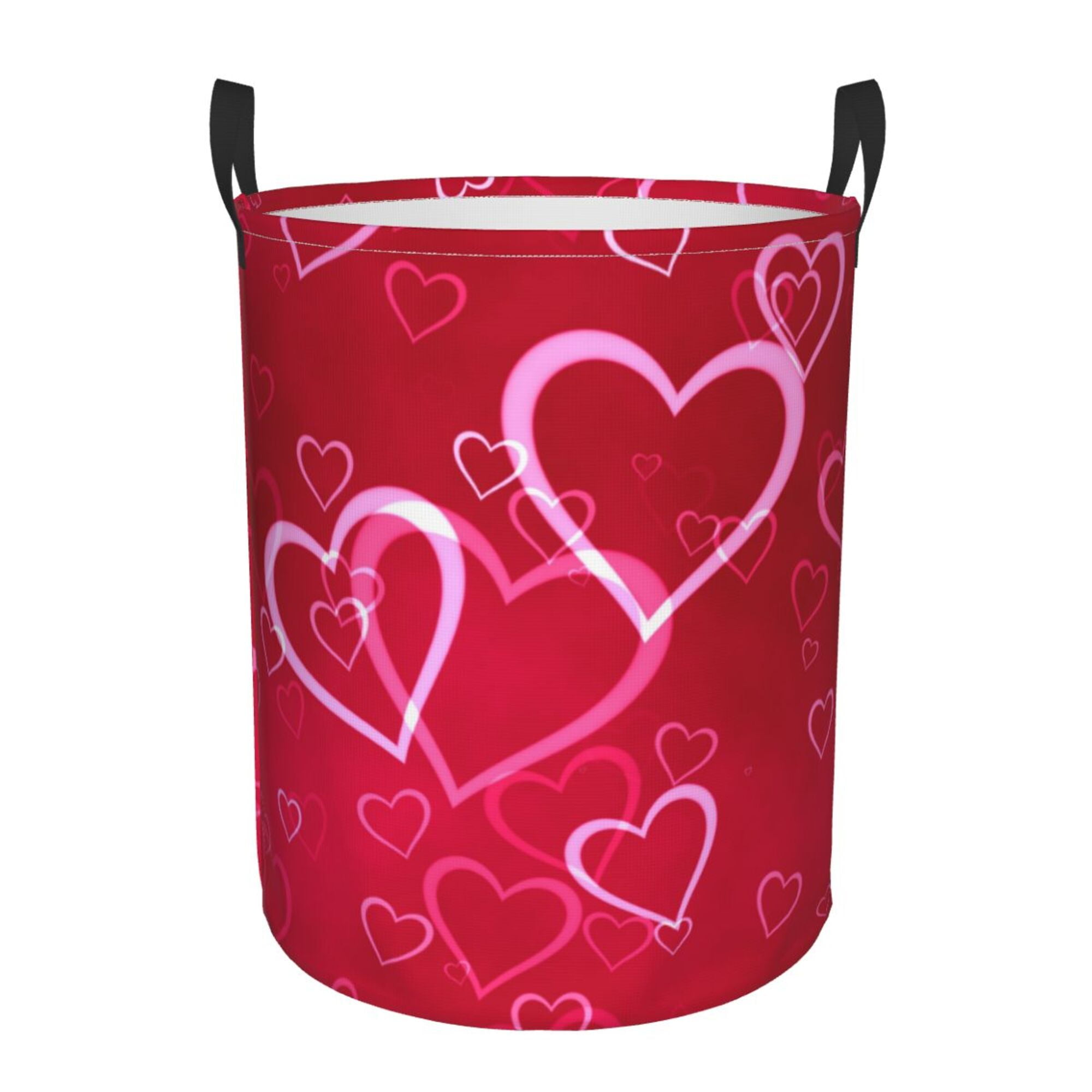 DouZhe Waterproof Collapsible Large Laundry Baskets, Romance Valentine ...