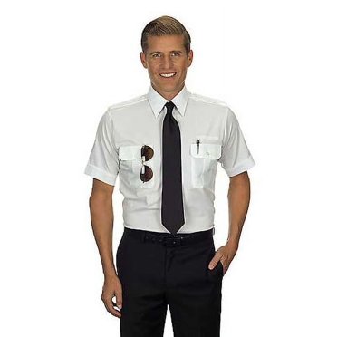 First Class 100% Polyester Short Sleeve Uniform Shirt - Walmart.com