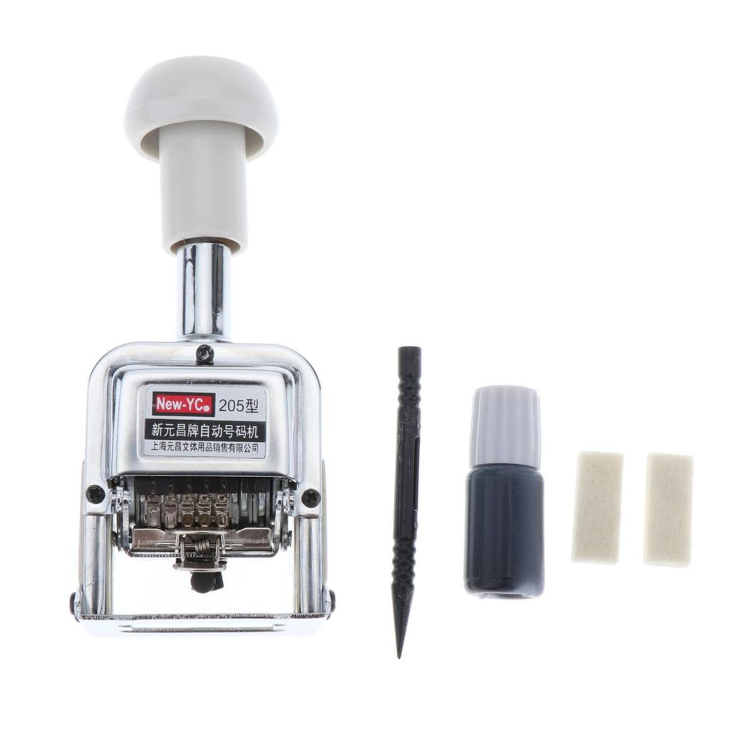 5-Position Self-Inking Stamp, Security Stamp Roller, Roller, Preserve ...