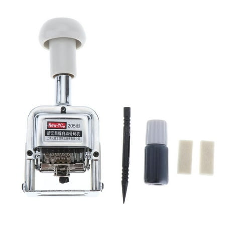 5-Position Self-Inking Stamp, Stamp Roller, Roller, Preserve | Walmart ...