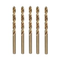 Cobalt HSS Drill Bit Set for M35 High-Speed Steel 135 Split Point Tip ...