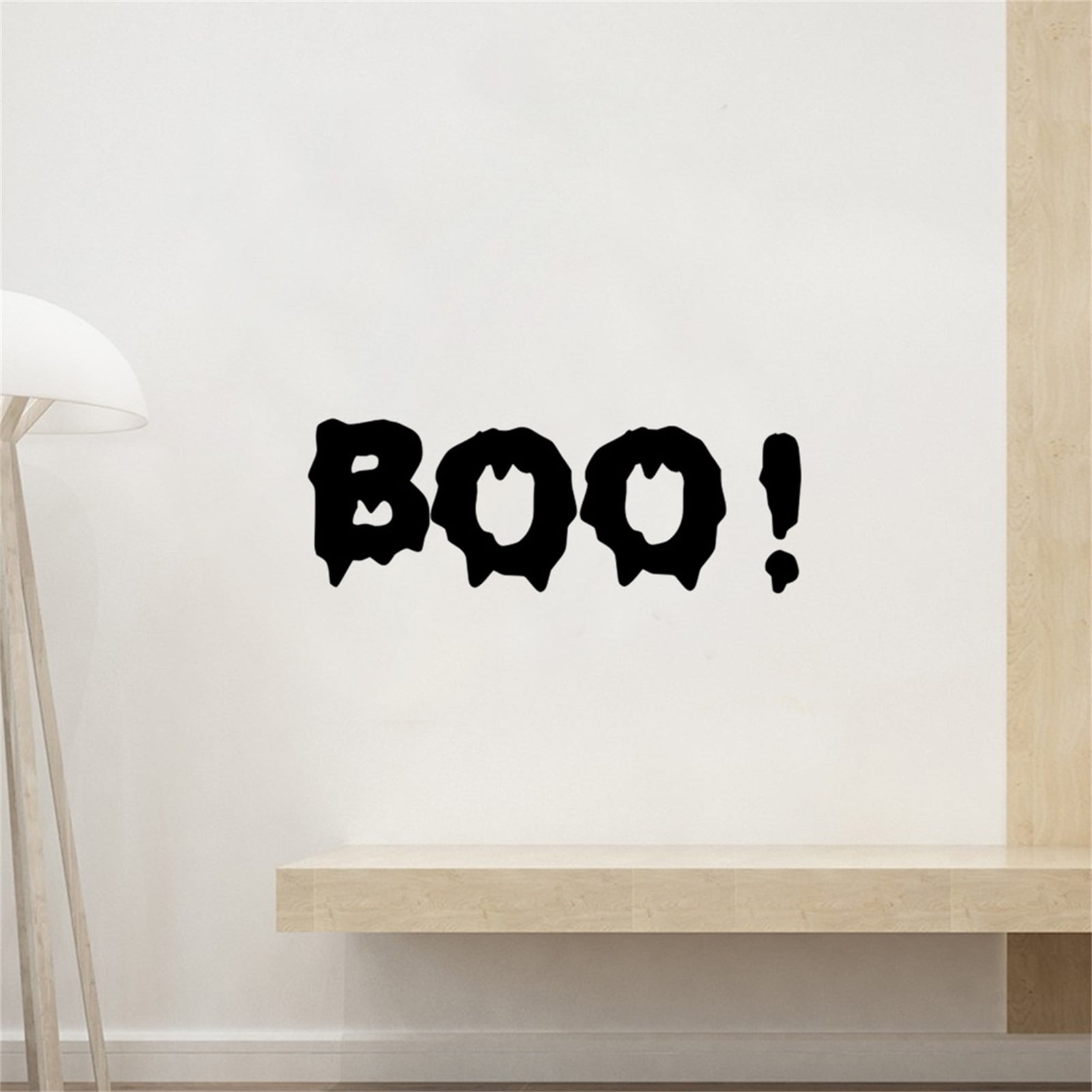 Opvise Halloween Stickers Horror Ghost Bat Spider Pumpkin Decals DIY ...