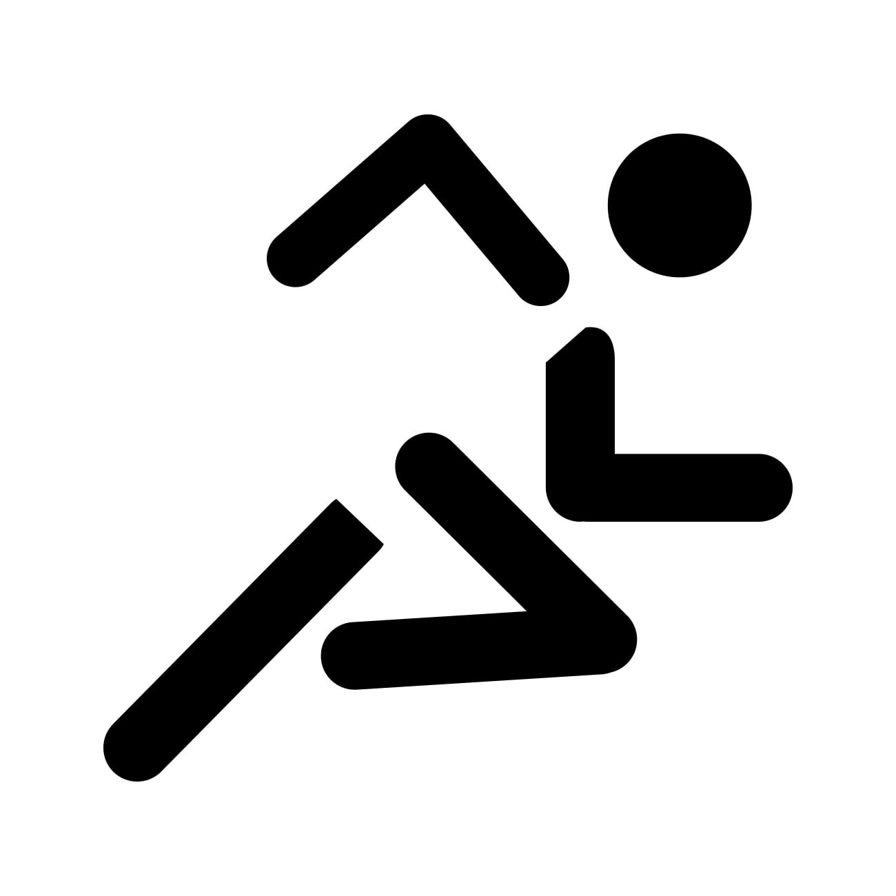 Running Sticker Decal Die Cut - Self Adhesive Vinyl - Weatherproof ...