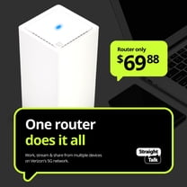 Straight Talk Home Internet Router, 5G-LTE, White - Home Internet ...