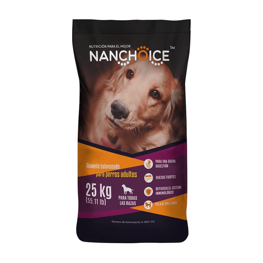 Croqueta Nanchoice Pollo/Adulto/25Kg | Bodega Aurrera en línea