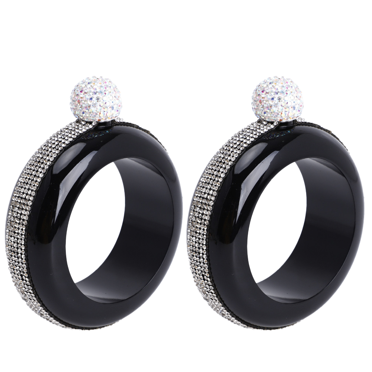 A Men Rubber Flask for Men By Thierry Mugler 1.7 oz EDT Refillable ...