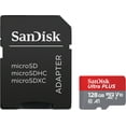 SanDisk 128GB Ultra® Plus MicroSD™ UHS-I Memory Card - Class 10, V10 ...
