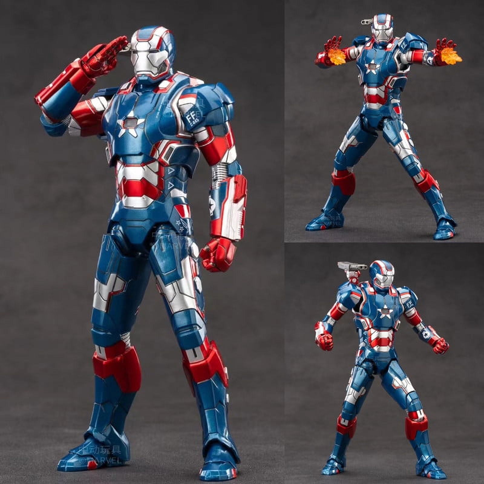 Figura de acción de Iron Man de ZD Toys original de 18 cm, modelo de ...