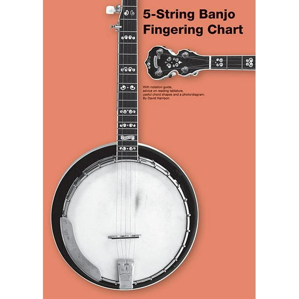 5-String Banjo Fingering Chart - Walmart.com