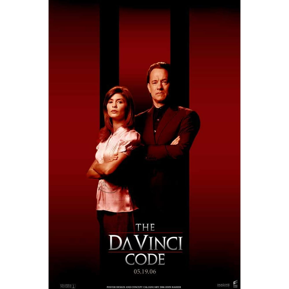The Da Vinci Code - movie POSTER (Style W) (11" x 17") (2006) - Walmart ...