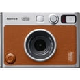 Fujifilm Instax Mini EVO Hybrid Instant Film Camera (Brown) (16812534 ...