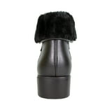 PEERAGE Paola Women Extra Wide Width Water Resistant Lace Up Leather ...