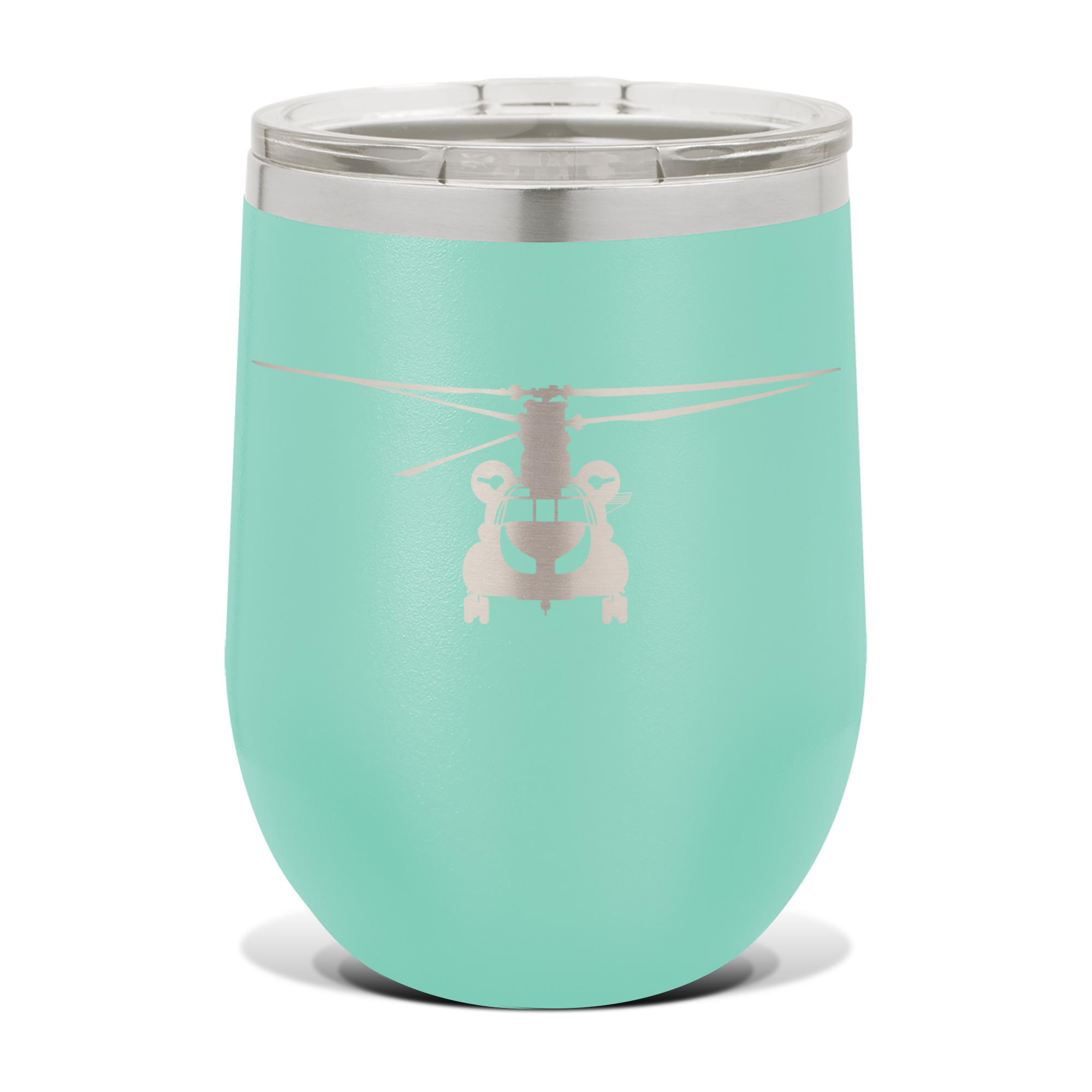 CH-47 Chinook Wine Tumbler 12 oz - Laser Engraved - Polar Camel ...
