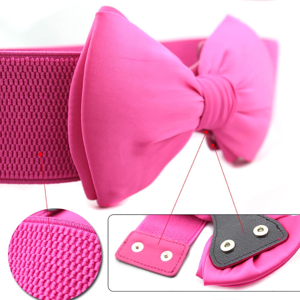 Click here for Unbranded Women Fashion Bowknot Waistband Wide Ela... prices
