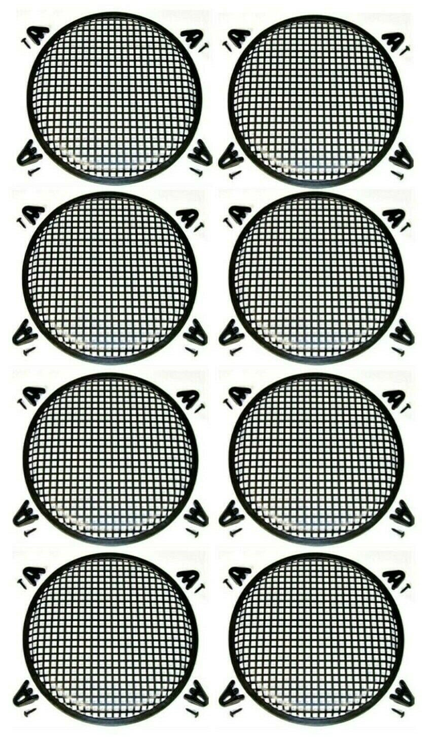 8 American Terminal 10" Subwoofer Metal Mesh Cover Waffle Speaker Grill ...