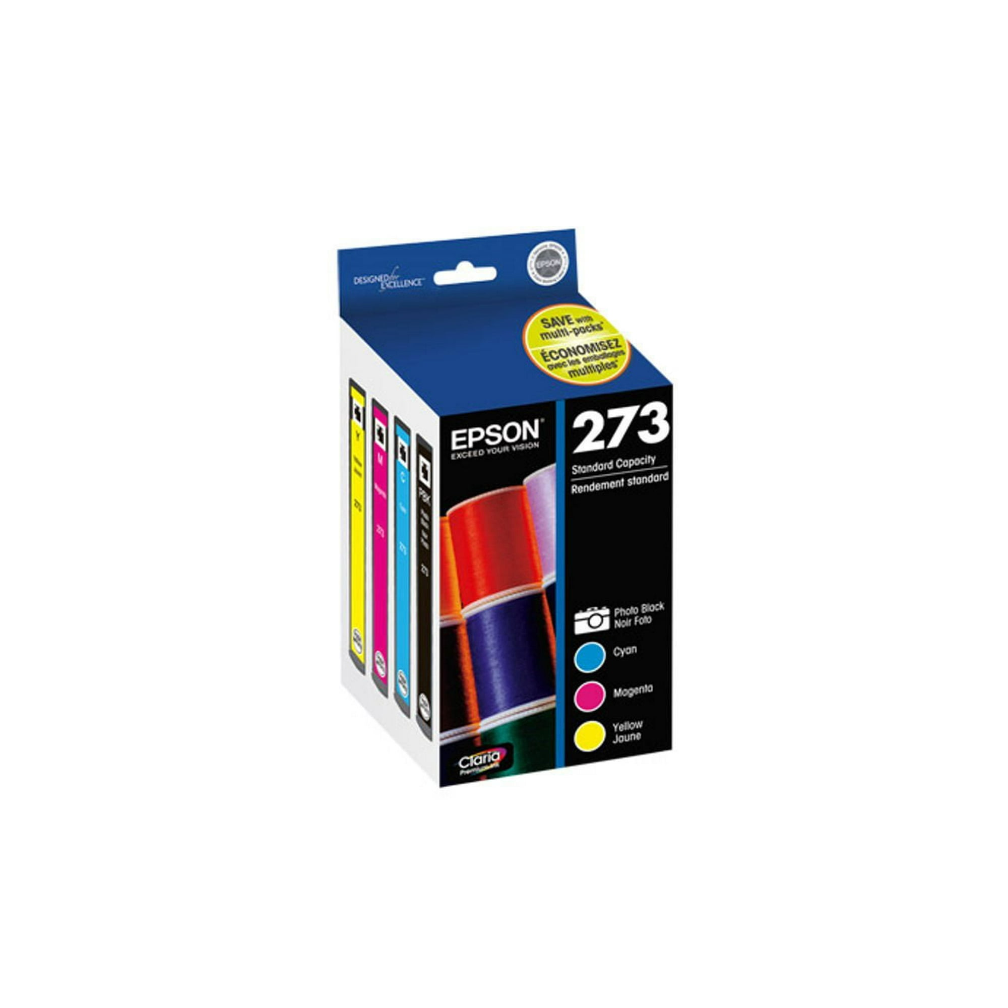 Click here for Epson Canada Ltd Epson Claria 273 Colour Ink Cartr... prices