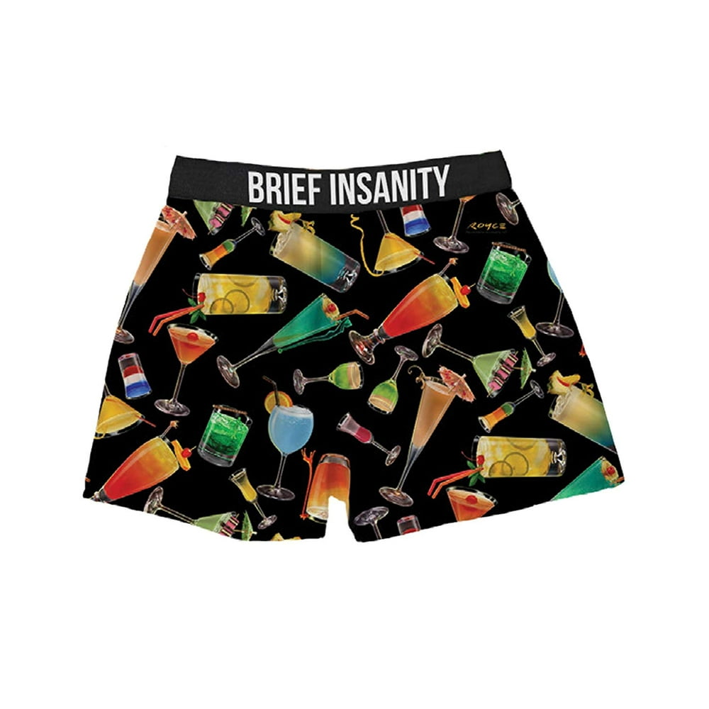 Brief Insanity - Brief Insanity Men's Boxer Shorts Underwear Cocktails ...
