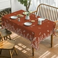 Fall Tablecloth 60×104 Inch Rectangular, Thanksgiving Autumn Harvest ...