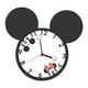 Disney Mickey & Minnie Mouse Shaped Deco Wall Clock - Walmart.com