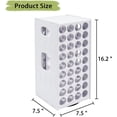 Craft Paint Storage Rack, 72 Holes Spinning Paint Storage Tower, 2oz ...