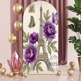 Arch Backdrop 4 Ft, Vintage Eiffel Tower Spandex Stretch Fitted Arch ...