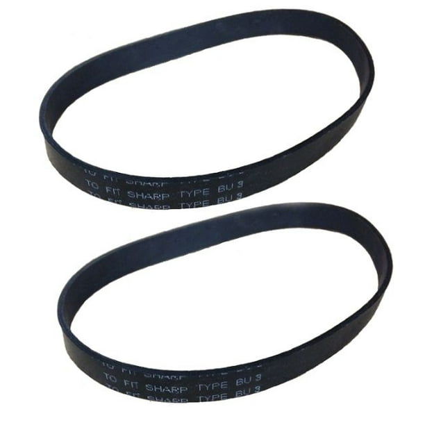 Sharp Twin Energy Upright Vacuum Cleaner Belt Replaces BU-3, 2 Pack ...