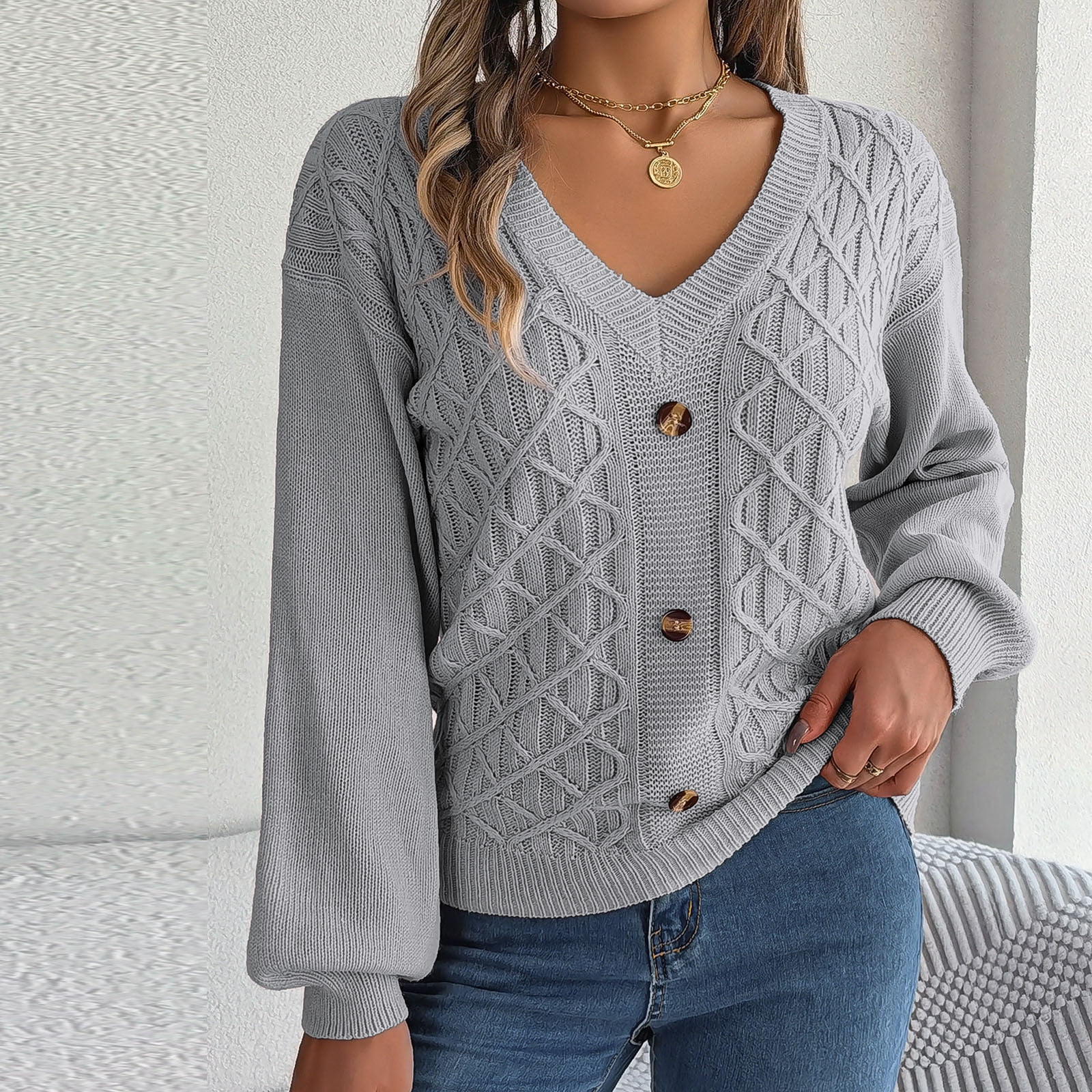 Click here for Zanvin Sweaters For Women women Fashion Casual But... prices
