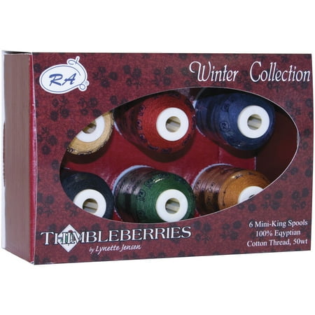 Thimbleberries Cotton Thread Collection 500yd 6/Pkg-Winter | Walmart Canada