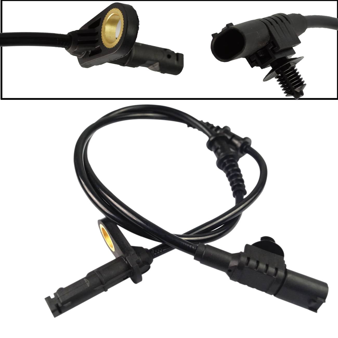Bapmic 2115402317 Front Left or Right ABS Wheel Speed Sensor for ...