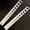 Accurate Stainless Steel Ruler With Round Square Holes For Accurate ...