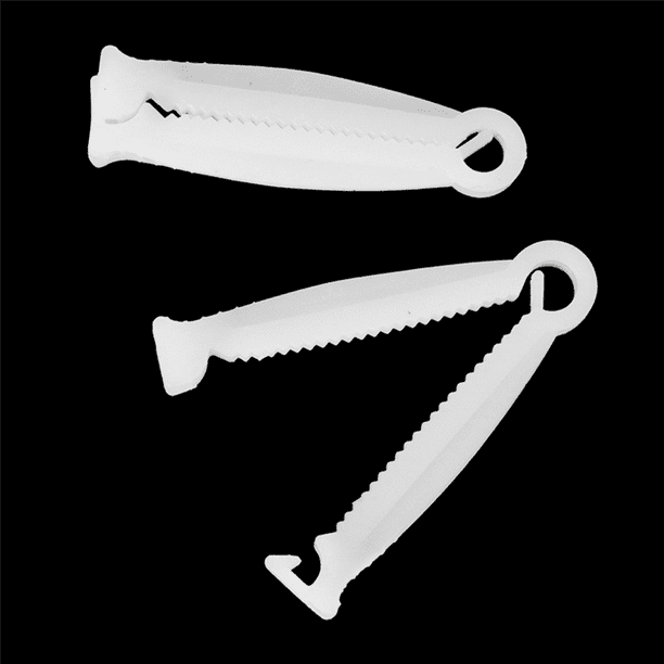 200 Pcs Pig Disposable Umbilical Cord Clip Clamps Hemostatic Disposable ...