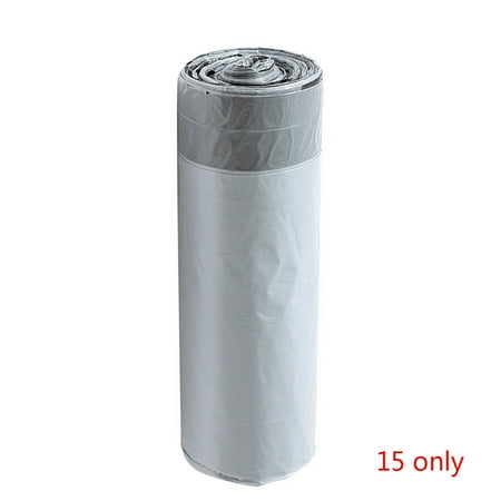stanreset 15pcs/roll Drawstring Trash Bags Disposable Kitchen ...