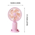Adjustable Mini Handheld Rechargeable Portable Fans, Compact Desktop ...