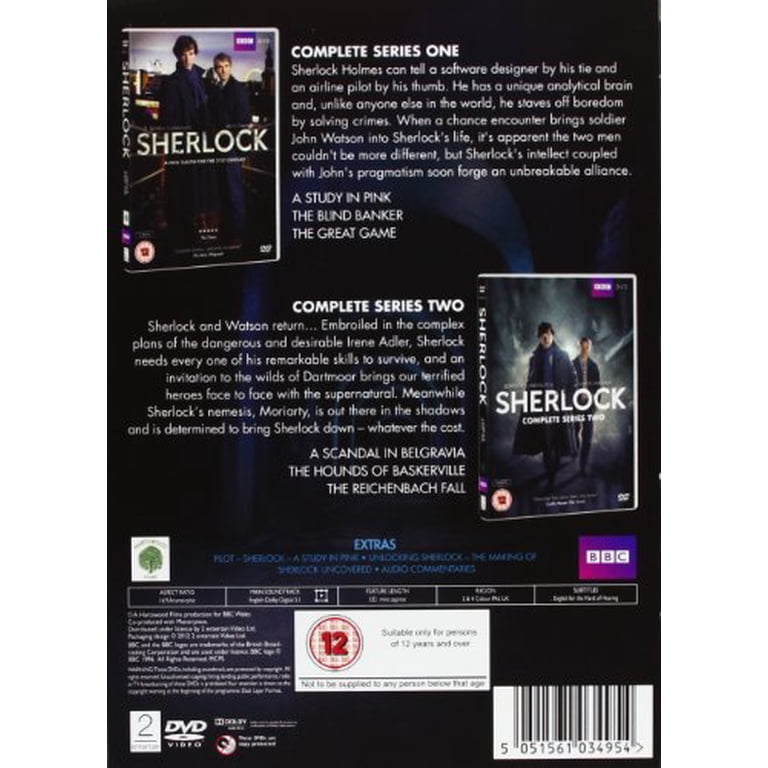 Sherlock Season 1 Dvd