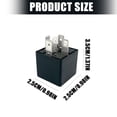 2Pcs Heavy Duty 12V 40A 5-Pin Relays for Automotive Systems Pumps ...