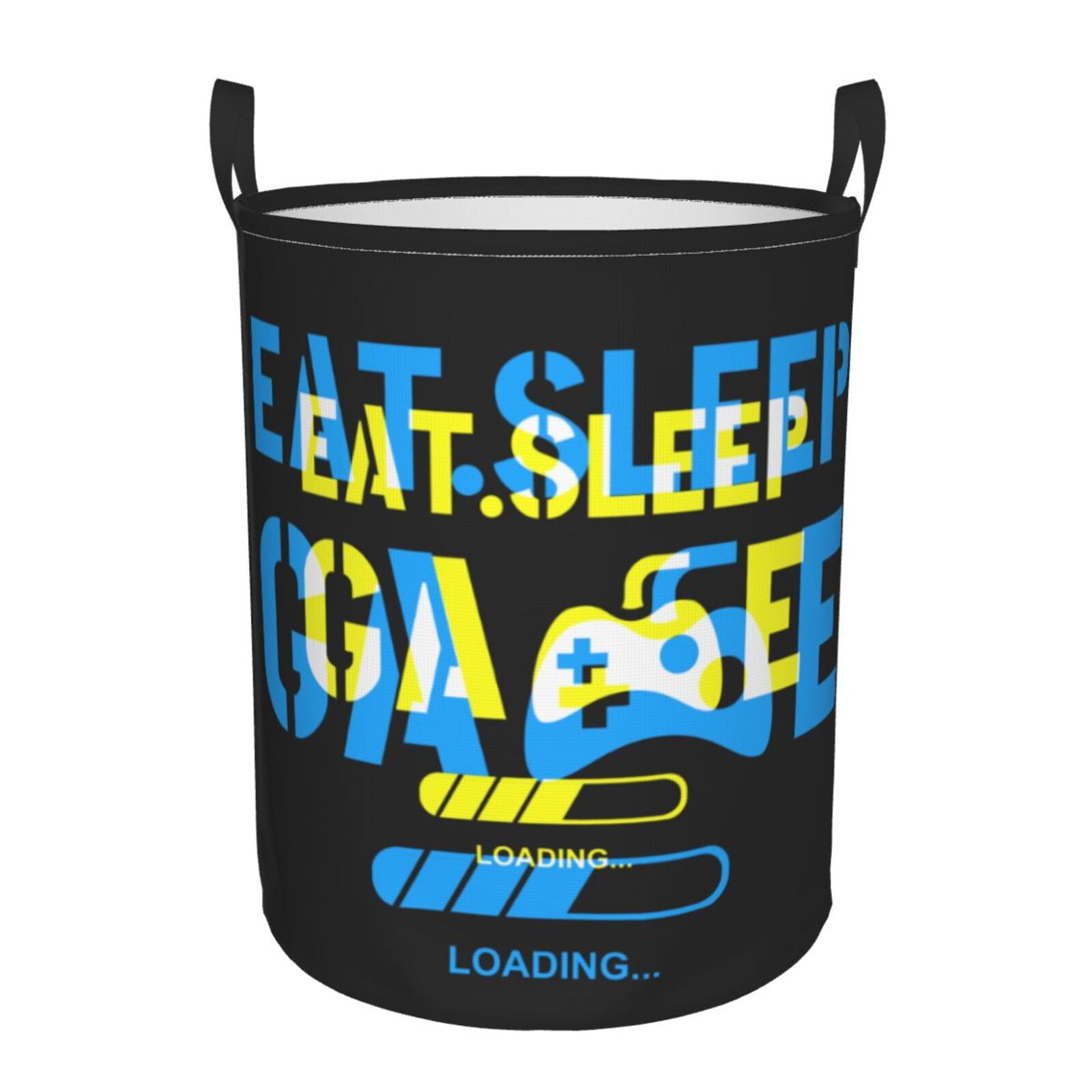 ZNDUO Laundry Basket, Round Laundry Storage Basket, Waterproof Laundry ...