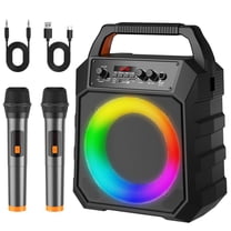 DAYBETTER Mini Karaoke Machine for Adults & Kids, Portable Bluetooth ...