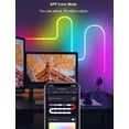 RGBIC Neon Rope Light, 16.4ft Rope Lights with Music Sync, Creative DIY ...