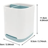 Toothbrush Holder for Normal Toothbrushes, Spin Brushes, and Toothpaste ...