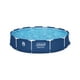 Coleman Steel Pro 12 ft. x 33 in. Round Metal Frame Above Ground Pool ...