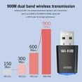 Ax900 Wifi 6 Usb Wifi Adapter 2 4g 5ghz 900mbps Wireless Ethernet Wifi