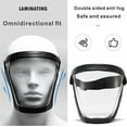 HOUFIY Protective Face Shield, Full Face Visor, Anti-Fog Clear ...