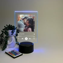 "Mirror Mania Custom Photo Frame with Song Code, UV Acrylic Light Stand ...