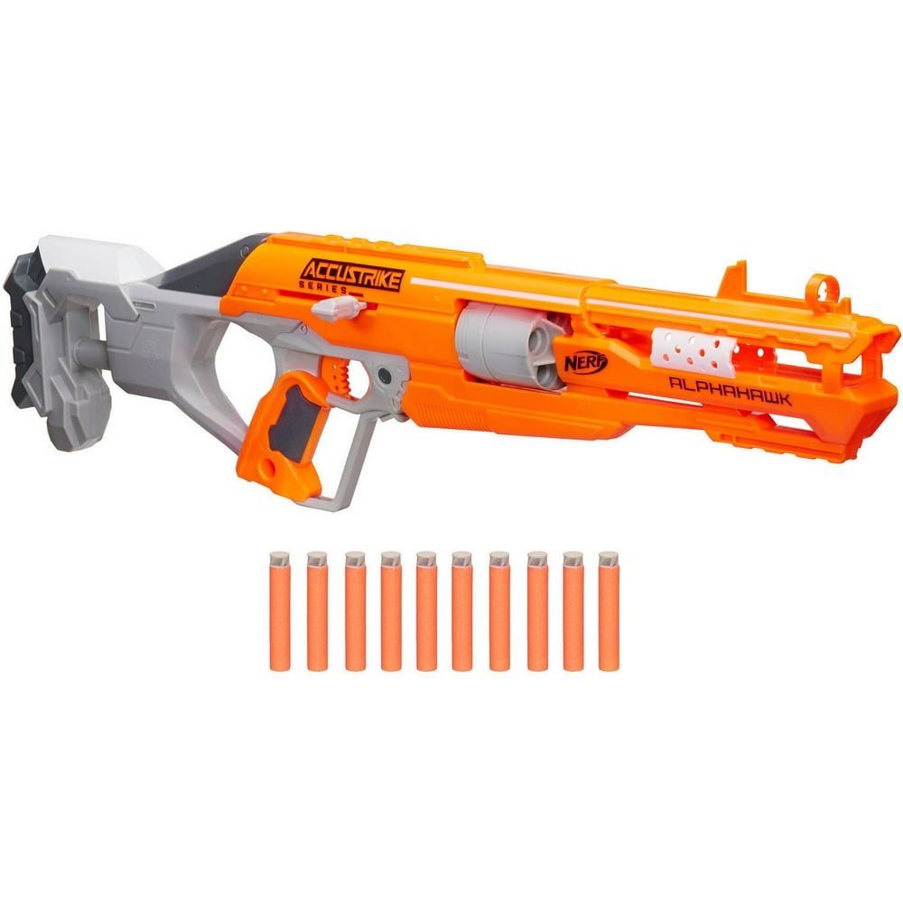 Nerf N-Strike Elite AccuStrike Series AlphaHawk, with 10 Nerf darts ...