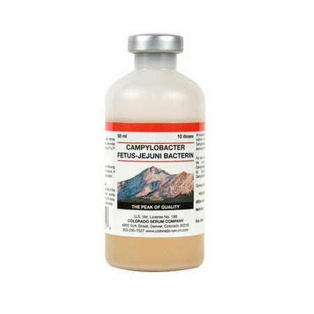 Colorado Serum Company Campylobacter Fetus Bacterin Sheep Vaccine, 50 ...